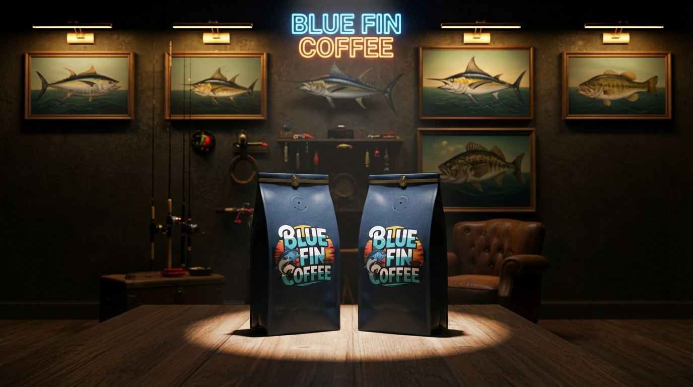Blue Fin Coffee 250 Grams (Beans or Ground) – Older is Optional